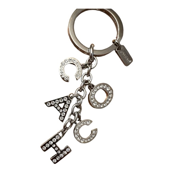 Coach | Accessories | Vintage Coach Rare Keychain W Dangling Charms ...